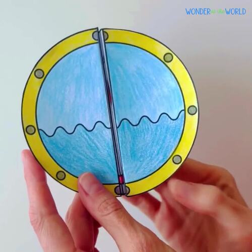 Food chains sequence and fold craft activity woodland ocean rainforest ...