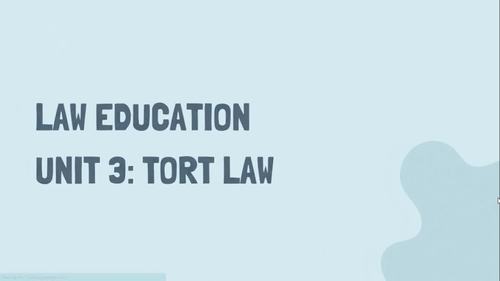 Street Law- Law Education PPT Bundle Units 1-3, 5-6 (NO CONSUMER LAW)