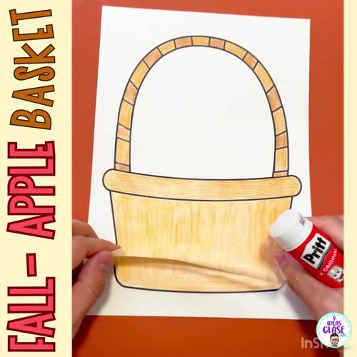 Fall Apple Basket craft- Autumm activities by Ideas Clase abc | TPT