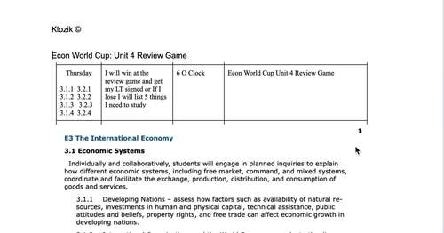 Econ World Cup Review Game | Unit 4 Global Economics, Trade, IMF, WTO ...