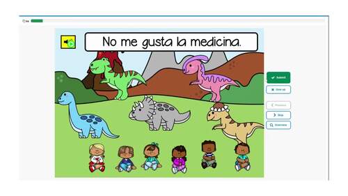 Contar palabras 4 Digital Task Cards | Boom Cards™- Conciencia fonologica