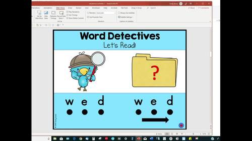 CVC Short E Digital Activities PowerPoint Presentations by Emily Ames