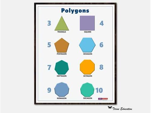 Polygons by Tirine Education | TPT