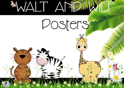 WALT and WILF Jungle by On Butterfly Wings | TPT