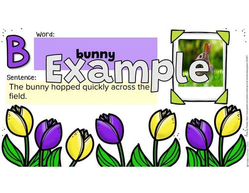ABCs of Spring by Hedden 2 School | TPT