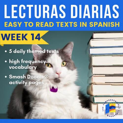 Lecturas diarias: Semana 14 - Five readings in Spanish for beginners