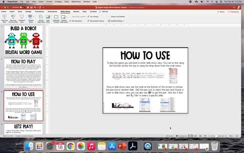 Editable Sight Word Games - Sight Word Practice (Build a Robot) | TPT