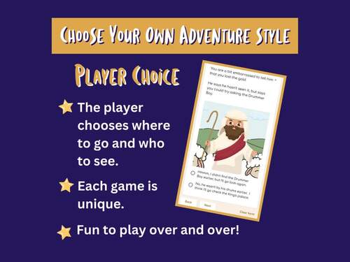 Christian Christmas Bible Nativity Escape Room Choose Your Own Adventure