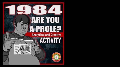 1984 Characterization and Text Analysis Activity Are You a Prole?