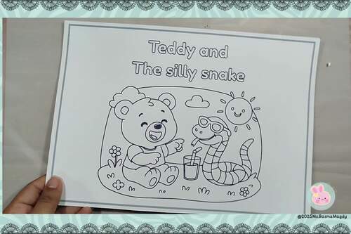 Letter S Phonics Pack – Teddy and the Silly Snake - Story, Flashcards ...