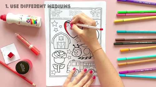 *THE BIG BUNDLE OF COLORS* by Lisa's Kindergarten Class | TpT