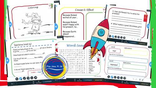 The Smallest Gift of Christmas by Reynolds Lesson by Mrs Lena | TPT