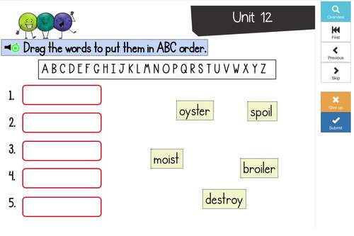 Level 2 | Unit 12 | Vowel Teams oy oi | BOOM CARDS | Fun Phonics