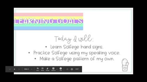 Solfege Lessons for Google Slides™ | Distance Learning by musicpluscoffee