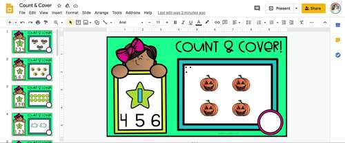 ELA and Math Digital Activities for Kindergarten | Google Slides™ and ...
