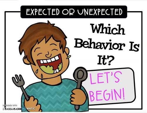 Expected versus Unexpected Behavior Digital Game | Digital Learning Expected versus Unexpected Behavior Digital Game | Digital Learning