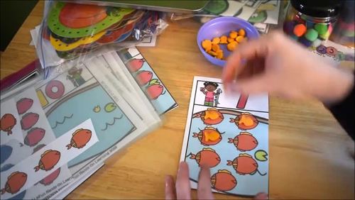 Count 1 to 10 Activity Center | Fish Fun by Fun Hands-on Learning