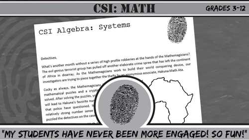 Measurement & Conversion CSI Math Enrichment Puzzles Printable ...