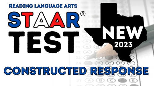 New STAAR Item Types: Constructed Response Question | TPT