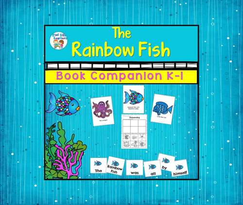 The Rainbow Fish Book Study and Activities | Literacy and Math ...