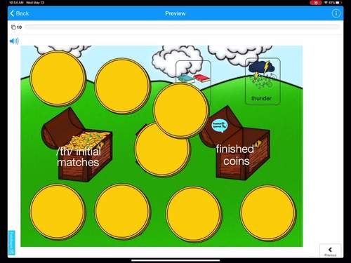 Treasure Hunt Articulation /th/ Boom Cards Distance Learning by PomKat ...