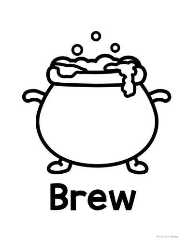 Diphthongs Coloring Pages Big for Preschool and Kindergarten | TPT