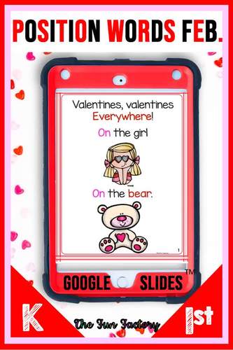 Positional Words Activities | Digital Position Words Google Slides ...