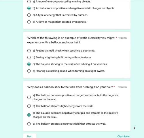 Static Electricity Reading Comprehension Worksheet by Love Learning