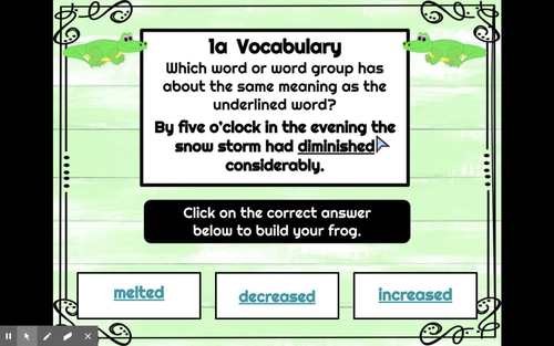 Grade 5 MyView Literacy Unit 2 Week 5, Build an Animal Assessment Practice