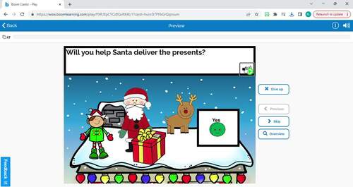 Help Santa Deliver the Presents by Creative Speech Language Resources