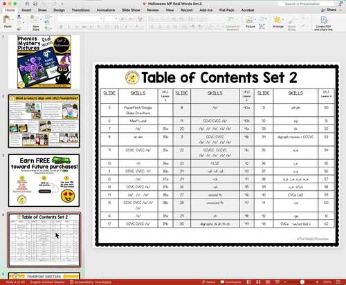 Halloween Phonics BUNDLE- UFLI aligned Dig. Mystery Pictures- Real Words
