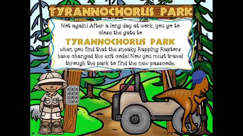 TryrannoCHORUS Park- A musical interactive powerpoint game by Juli Jazz ...