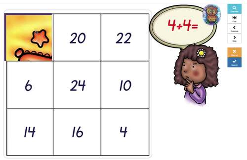 DOUBLES & NEAR DOUBLES PLUS 1 GAMES BOOM CARDS MATH ADDITION UP TO 20 ...