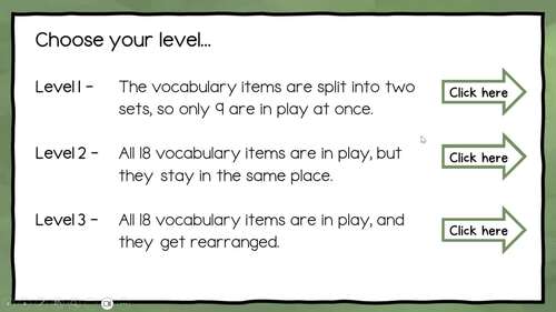 Transport | Am. English Vocabulary Memory Game | Kim's Game / What's ...