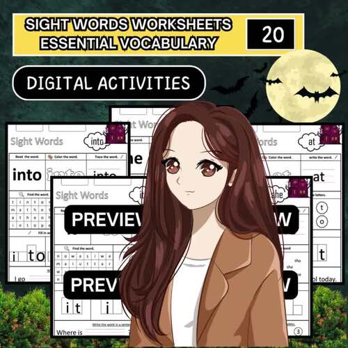 Sight Words Worksheets – Essential Vocabulary Practice for Early Learners