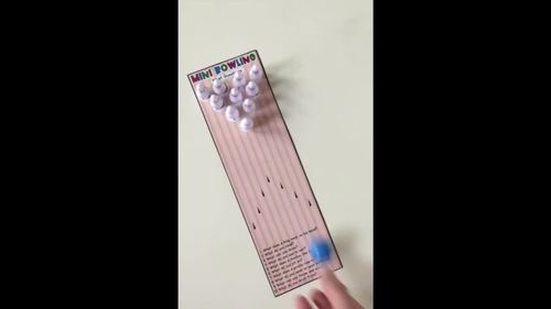 Mini Bowling: Wh-Question Toy Companion by Cat Says Meow | TPT