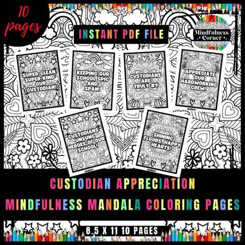 Custodian Appreciation Printables, Door Decorations Saying, Printable ...