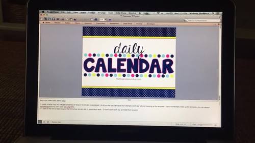 Digital Calendar Math PowerPoint for Kindergarten and 1st Grade Morning ...