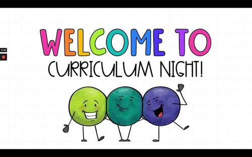 Back to School Night Presentation Slides by The Classroom Corner