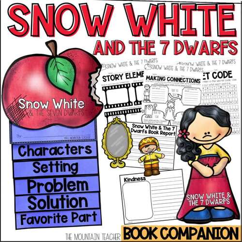 Snow White and the 7 Dwarfs Read Aloud Activities and Crafts for Fairy ...