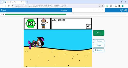 Go, Pirate! Find the Treasure! by Creative Speech Language Resources