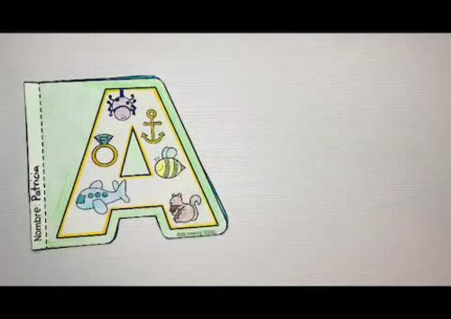 Libritos del alfabeto | Hojas de trabajo de letras | Spanish alphabet ...