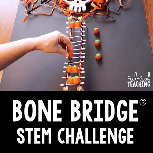 Halloween STEM Activity - Fall Science Activity - Fun Friday Bone ...