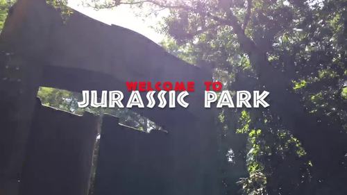 Area and Perimeter: Jurassic Park Theme by liv in color | TPT
