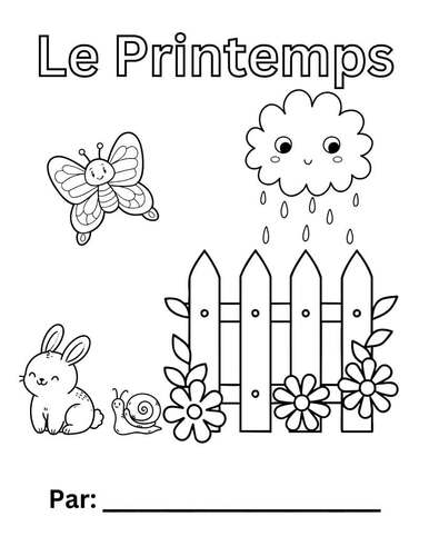 Le Printemps – French Spring Activities | No-Prep Printable Worksheets