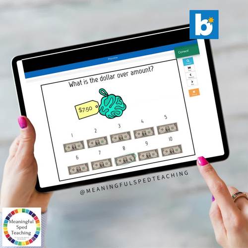 Personal Hygiene Life Skills Counting Money Next Dollar Up Boom Cards™