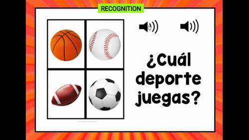 SPANISH SPORTS HOBBIES BOOM CARDS BUNDLE ⭐ Spanish Boom Cards ⭐ Pastimes