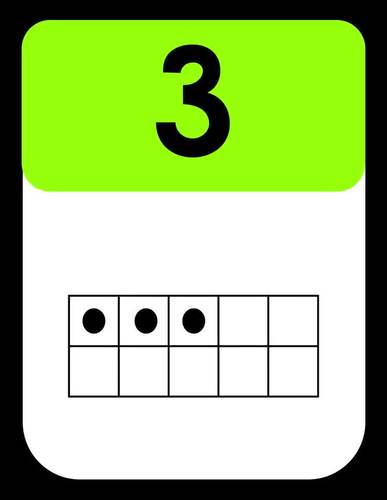 Bright Color Numbers Posters 1-20 Class Decor by Inside Inspiration ...