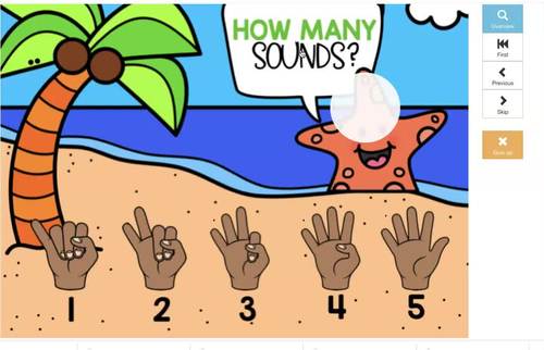 How Many Sounds? A Phonemic Awareness Boom Cards Activity by Marsha McGuire