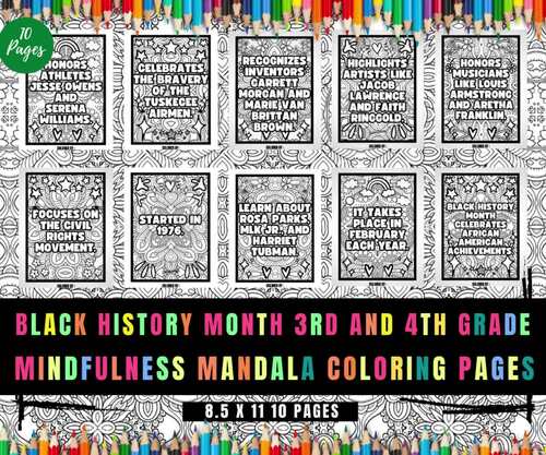 Black History Month Bulletin Board, 3rd And 4th Grade, SEL Printable ...